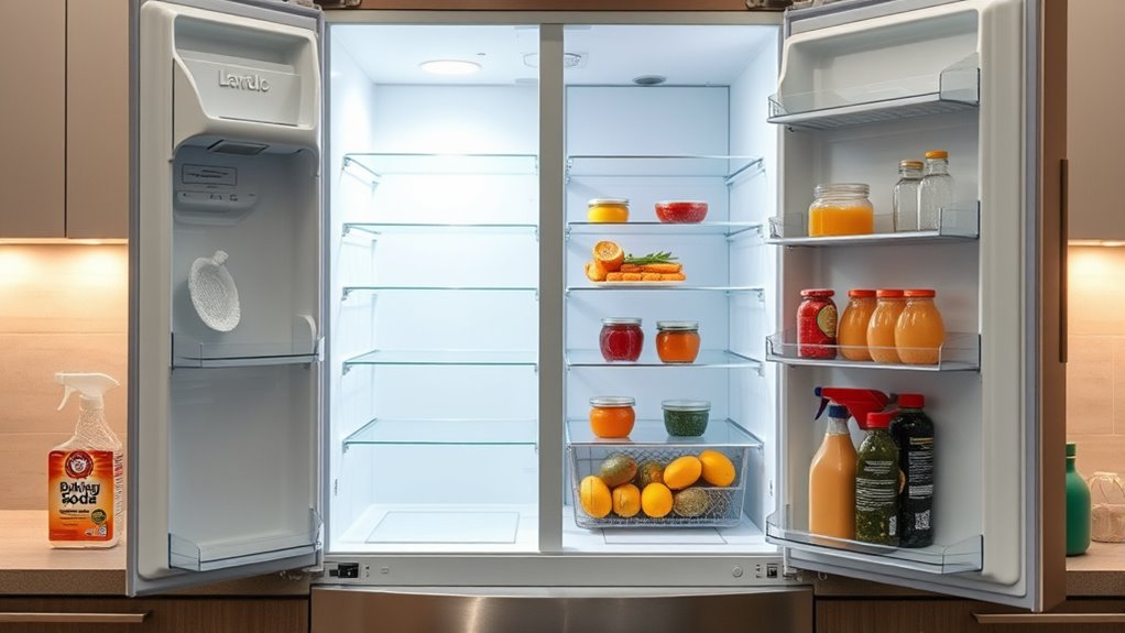 How to Deodorize and Clean a Fridge - Cleaners Link